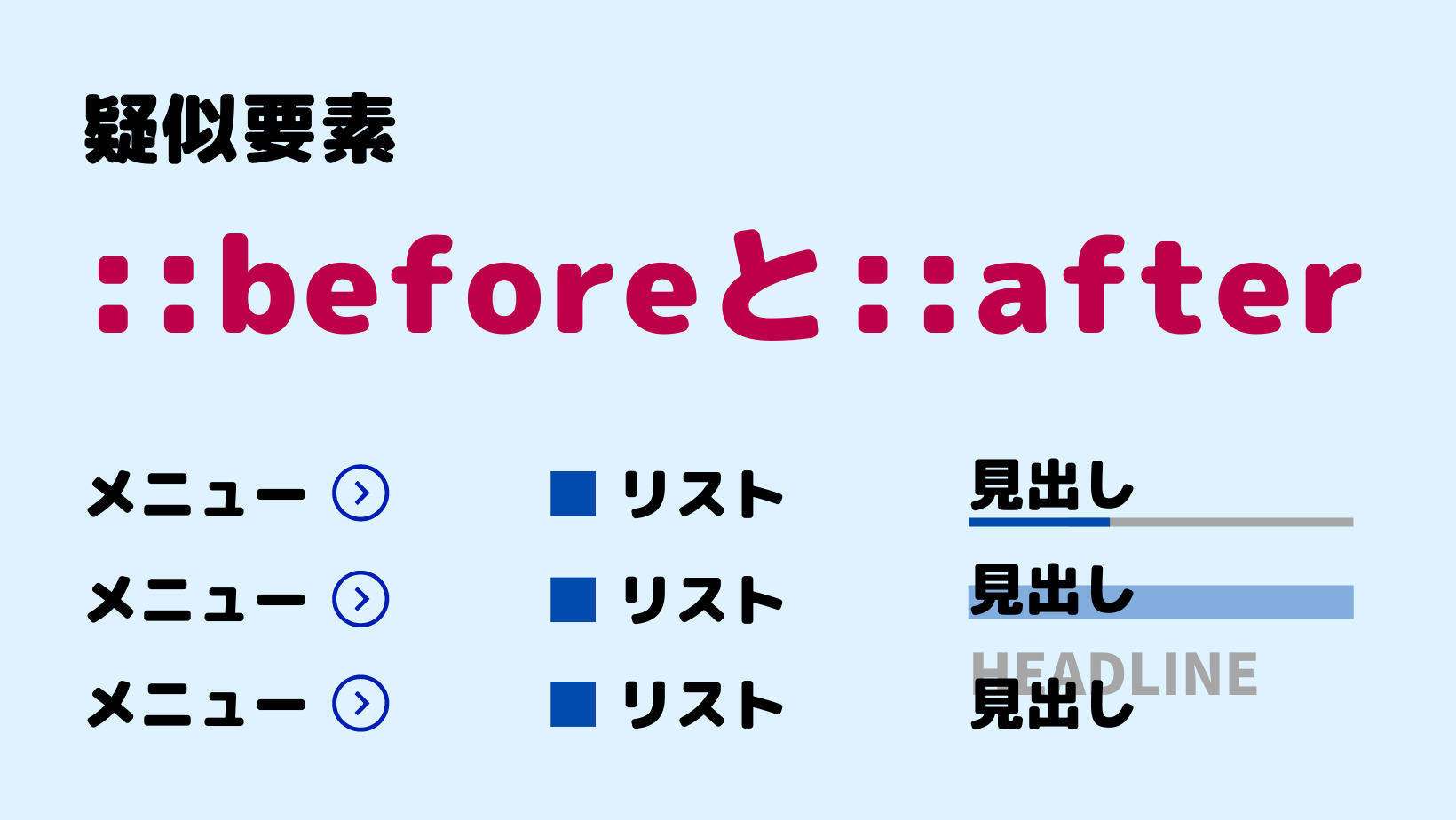 【CSSの疑似要素】::beforeと::afterの使い方【テンプレート解説】 | SIMS-CODE