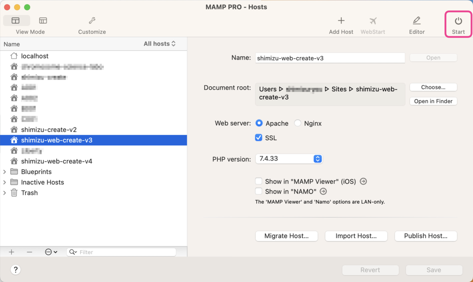 【WordPress】MAMP PROの使い方【ローカル開発環境】 | SIMS-CODE