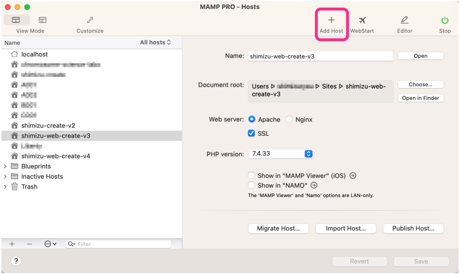 【WordPress】MAMP PROの使い方【ローカル開発環境】 | SIMS-CODE